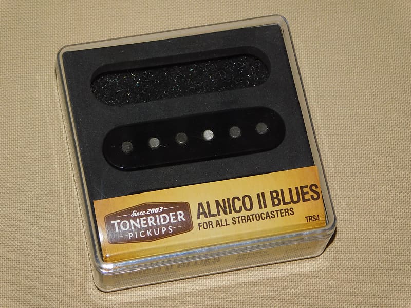 Tonerider AlniCo II Blues Single Coil Mid Position - Black | Reverb UK