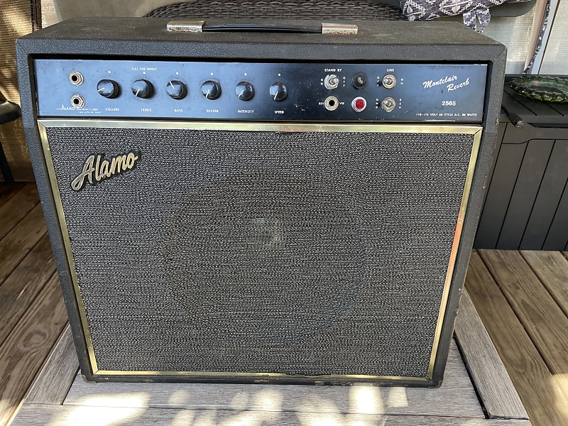 Alamo Montclair Reverb Mid late 60’s - Tolex | Reverb