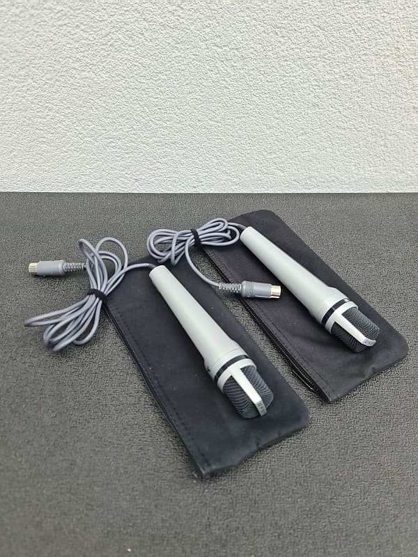 Pair of UHER / AKG M534 70's Vintage Dynamic Microphone | Reverb