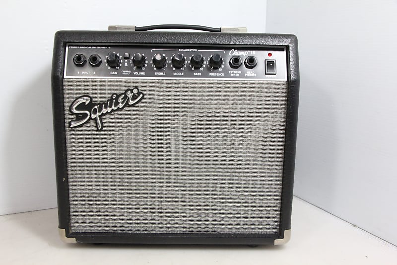 Squier Champ 15 Combo Guitar Practice Amp PR-408 | Reverb
