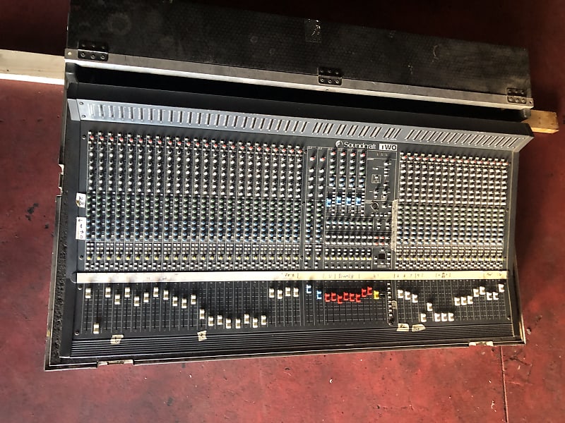 Soundcraft Series TWO 40-Channel Mixing Console in Flight | Reverb