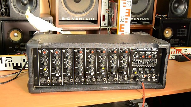 Sound Tech 308D Powered Mixer | Reverb