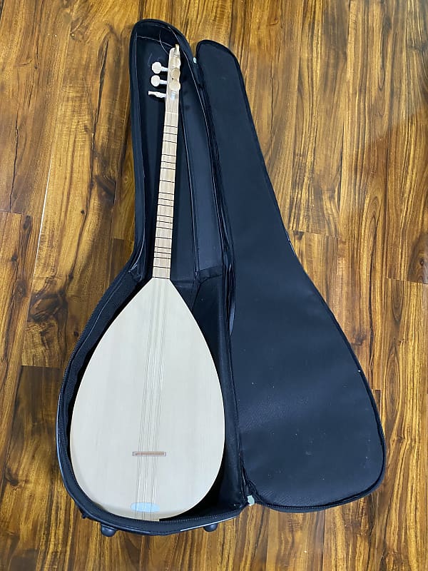 Turkish Baglama ( AKA Saz ) w/piezo inc. Soft Case | Reverb