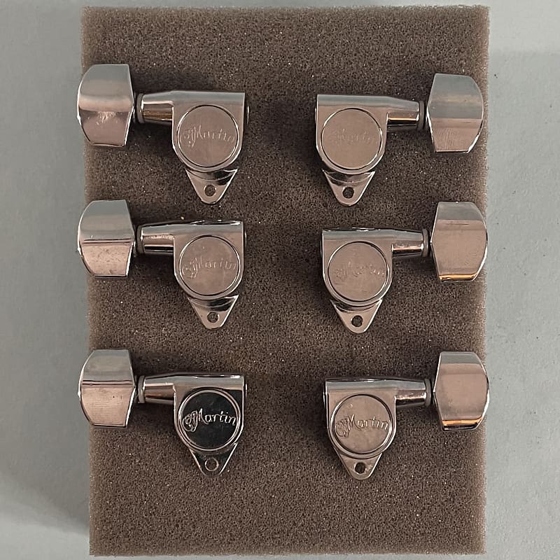 Martin Tuner Set 3+ 3 Nickel Tuning Machines! P36 | Reverb