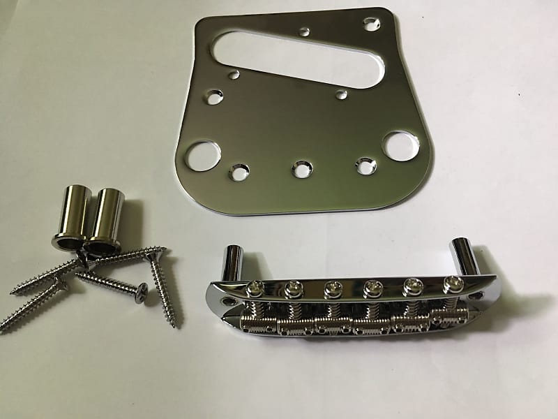 Fender Telecaster Bigsby Bridge and mounting plate open box | Reverb