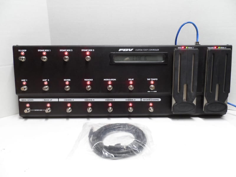 LINE 6 FBV LONG BOARD CUSTOM FOOT CONTROLLER POD X3 HD | Reverb Canada