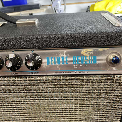 1978 Fender Deluxe Reverb Silverface - Includes new | Reverb