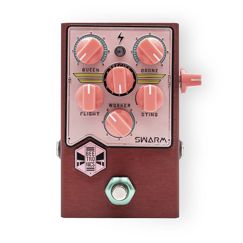 Beetronics Swarm Fuzz Harmonizer - Pink Rose Limited Edition | Reverb