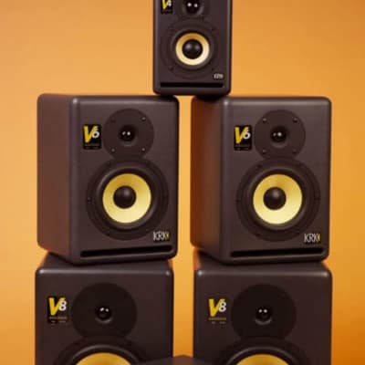 KRK V6 V Series 2-Way 6.5" Active Studio Monitors (Pair) 2000 | Reverb