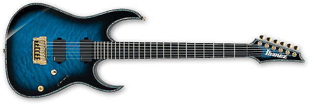 Ibanez RGIX20FEQM 2015 Sapphire Blue Sunburst | Reverb