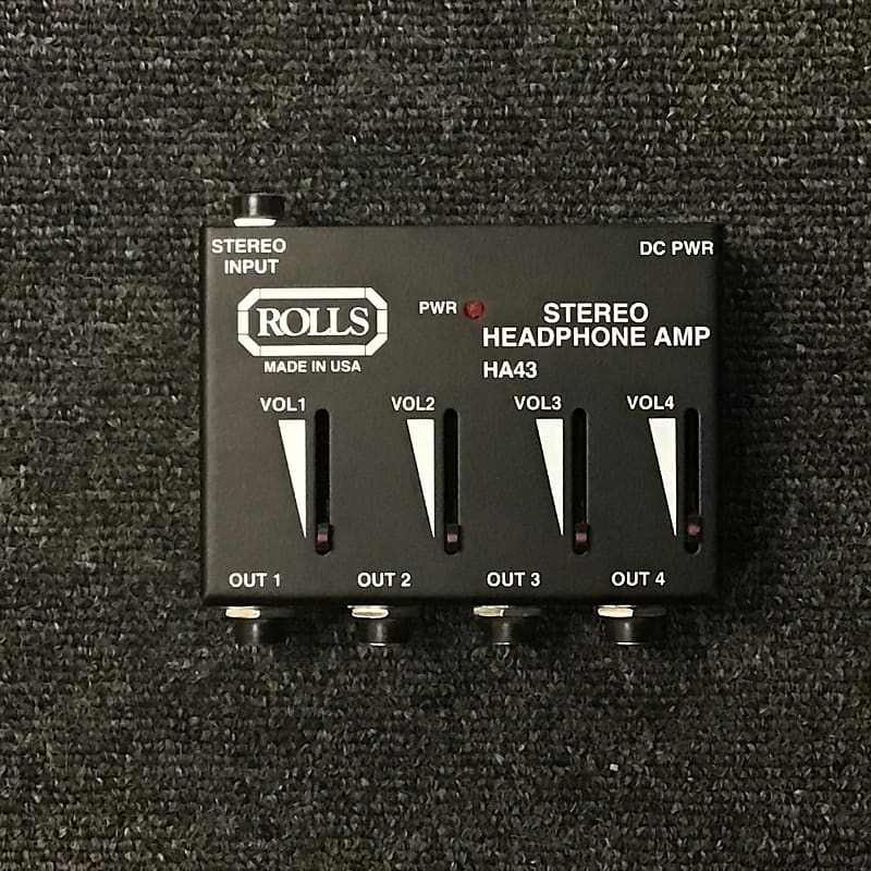 Used Rolls STEREO HEADPHONE AMP | Reverb