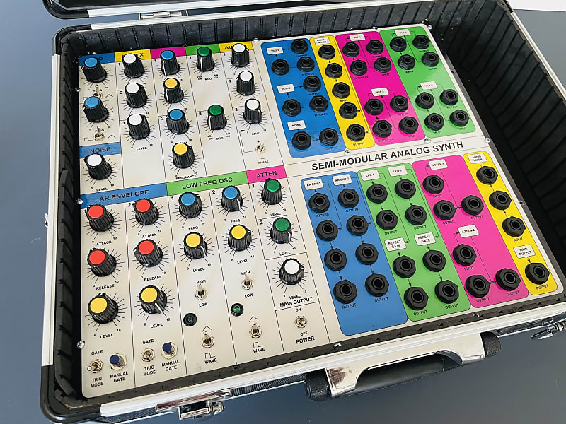 Music From Outer Space MFOS Semi-Modular Analog Synth Case | Reverb