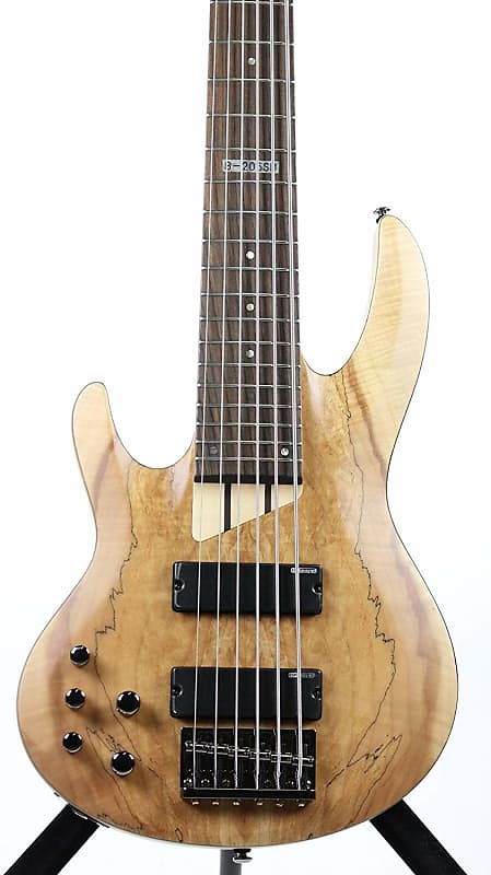 ESP LTD B-206SM 6 Strings Left Handed Bass Guitar with Ash | Reverb