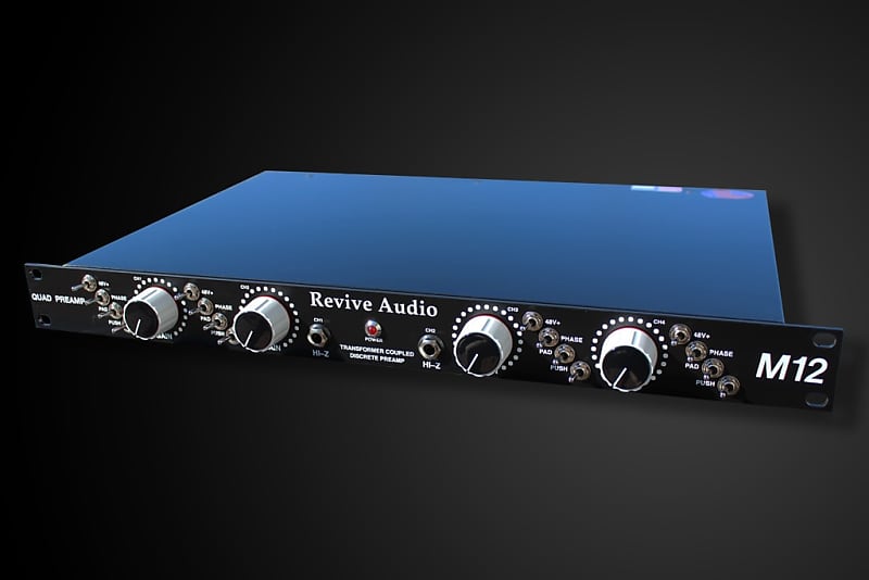 REVIVE AUDIO: M12-mk2, QUAD CHANNEL 312 API Style,. CINEMAG | Reverb