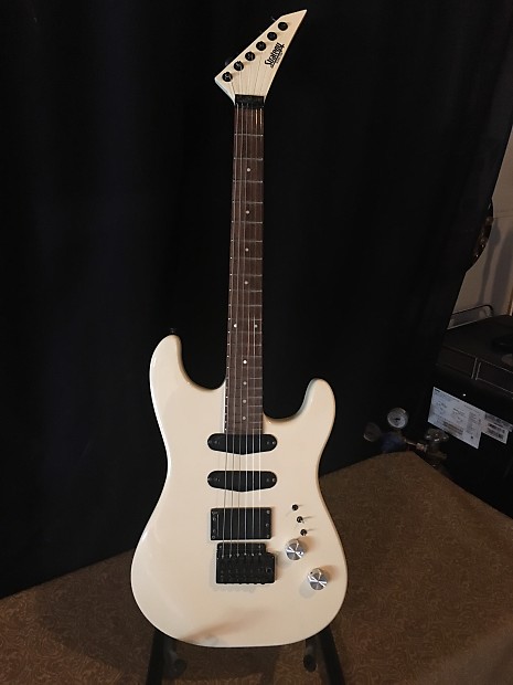 Schecter strategy 1980s White | Reverb
