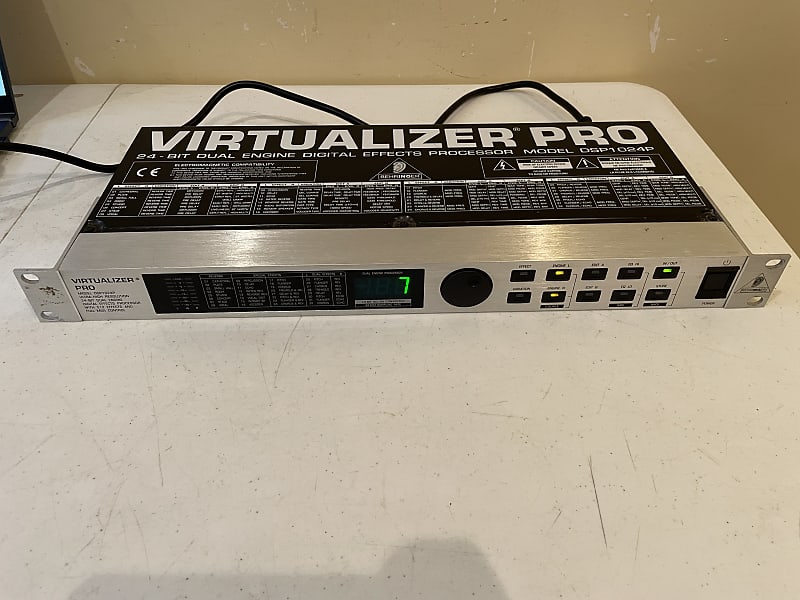 Behringer Virtualizer Pro DSP1024P 24-Bit Multi-Engine | Reverb