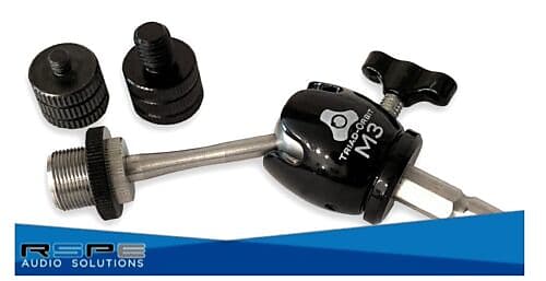 Triad-Orbit M3 - Long Stem Orbital Microphone Adapter - Black | Reverb