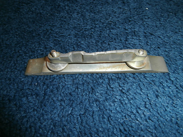 Vintage 1960's Bigsby Aluminum Guitar Bridge! Gretsch, | Reverb