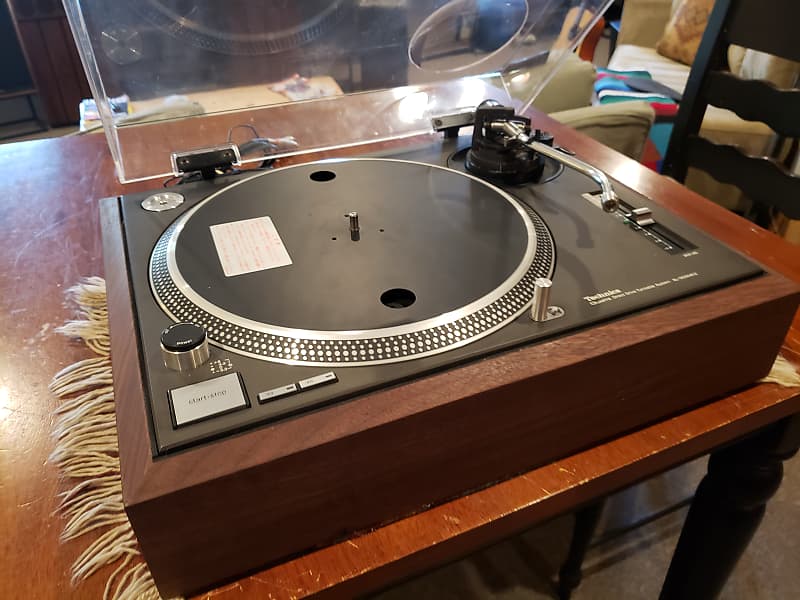 Stunning and Exquisite Technics SL-1200 MK3 and Walnut Plinth | Reverb