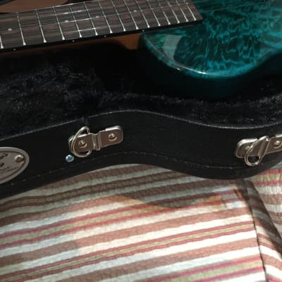 Pono TE-MDB Tenor Thinbody Electric 2020 gloss aqua | Reverb