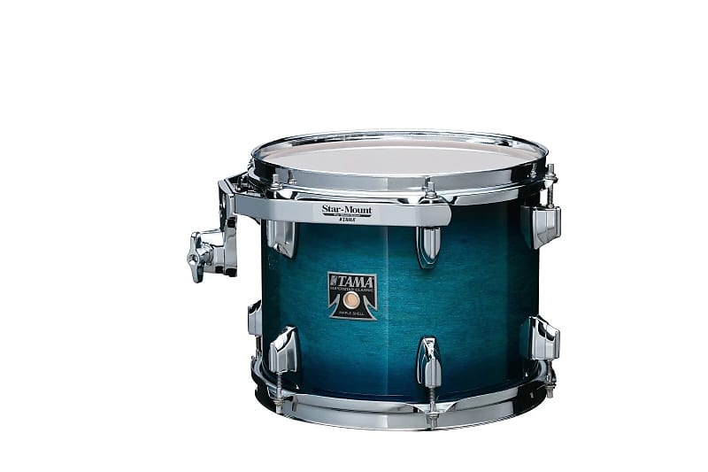 Tama Superstar Classic 10x13 Rack Tom Drum Blue Lacquer Burst | Reverb