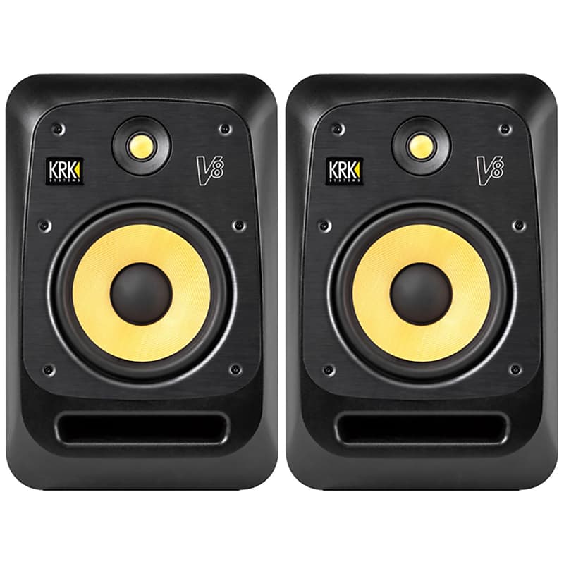 KRK V8 S4 8-Inch Active Recording Studio Monitor Speaker, | Reverb