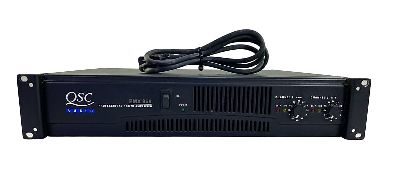 QSC RMX 850 185 Watt Professional Power Amplifier | Reverb