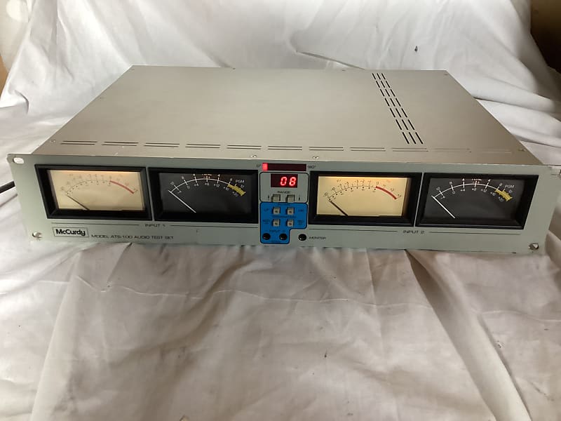 McCurdy ATS-100 high quality VU Meter, Phase Meter | Reverb