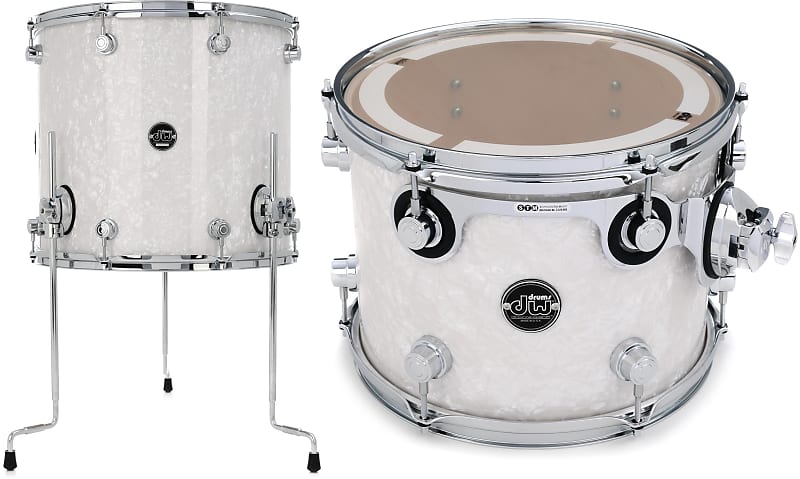 DW Performance Series Floor Tom - 16 x 18 inch - White Marine | Reverb