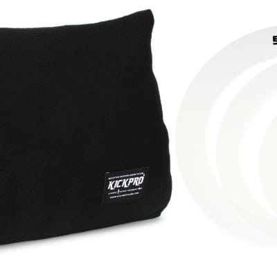 KICKPRO Kick Drum Pillow - Weighted Bundle with Evans EQ Pad | Reverb