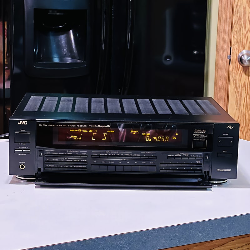 JVC RX-701V - 5.1 Channel Surround Sound Receiver 500W Dolby | Reverb