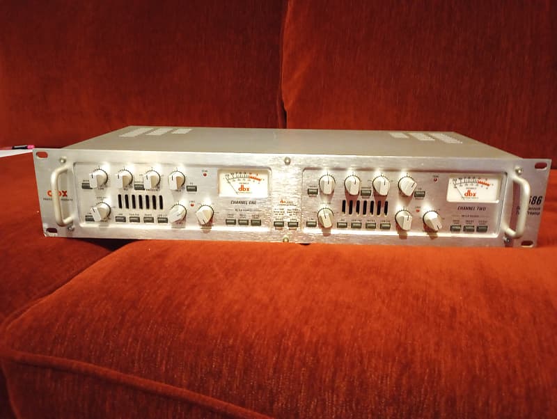 DBX 586 Dual Channel High Voltage Tube Preamp MODDED | Reverb