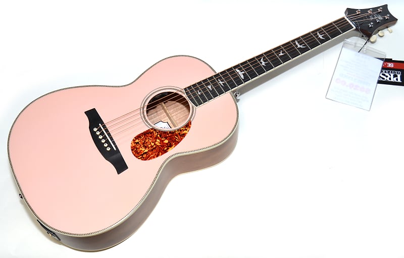 Paul Reed Smith SE P20E Acoustic-Electric Guitar Pink Finish | Reverb