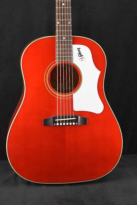 Gibson 60s J-45 Original Fixed Saddle with Pickup Cherry | Reverb