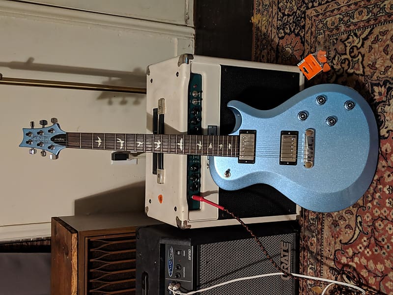 Paul Reed Smith S2 Single Cut - 2015 - Rare Ice Blue Firemist | Reverb