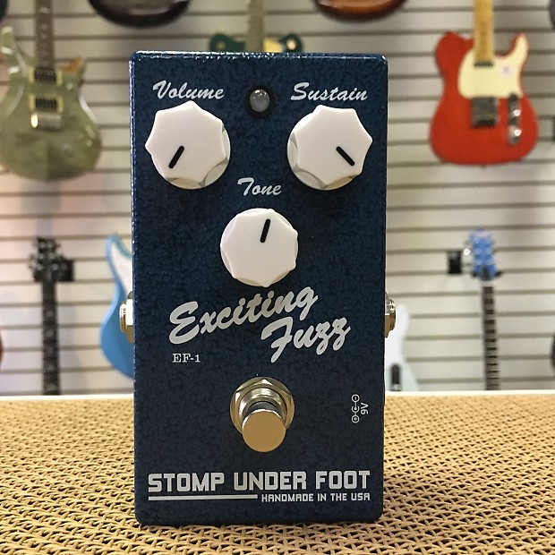 Stomp Under Foot Exciting Fuzz Stomp Underfoot Authorized | Reverb