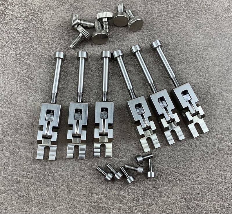 Floyd Rose Titanium Double Locking Tremolo Bridge Saddles for | Reverb