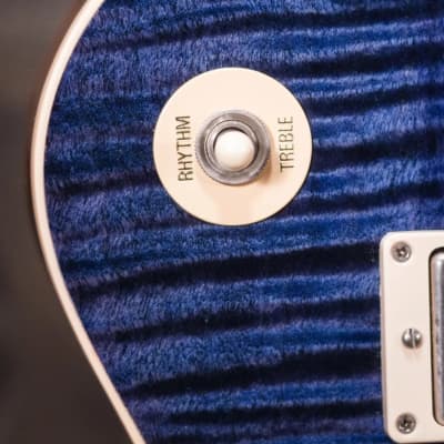 Gibson Les Paul Custom Shop Blue Flame Maple - Used | Reverb