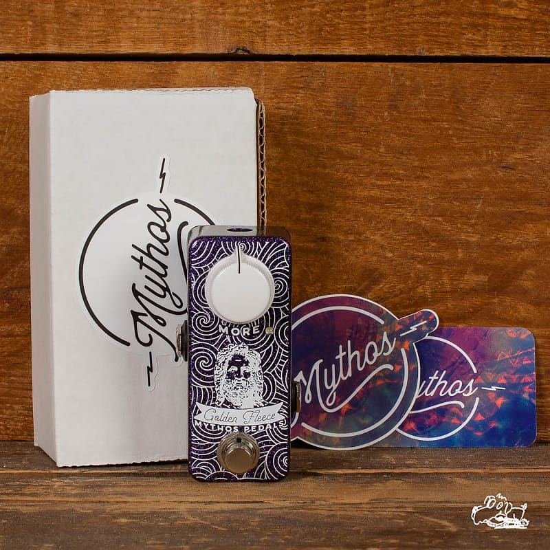 2020 Mythos Golden Fleece Fuzz Pedal - Purple Sparkle | Reverb