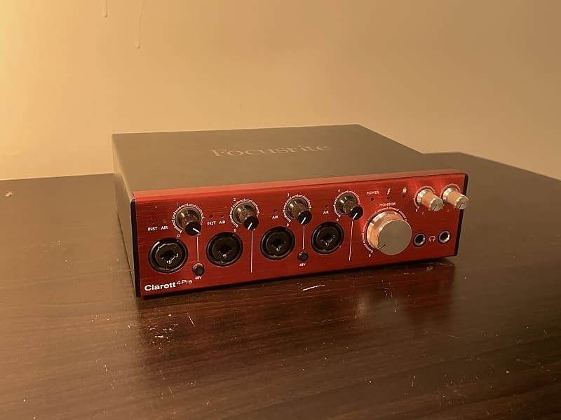 Focusrite Clarett+ 4Pre USB-C Audio Interface with | Reverb