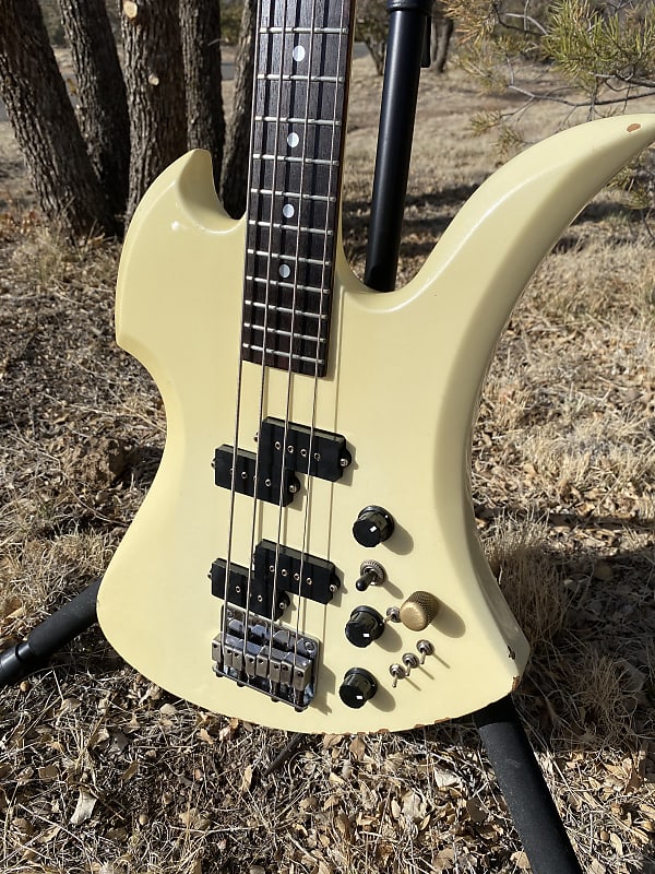 BC Rich Mockingbird Bass- 1984-Neck Thru - Neal Moser Active | Reverb