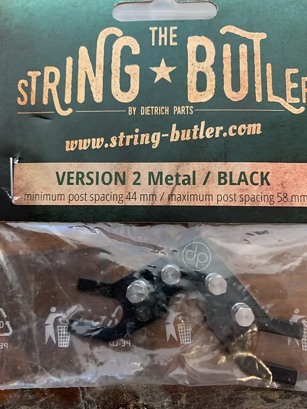 Dietrich Parts String Butler V2 Metal/Black | Reverb