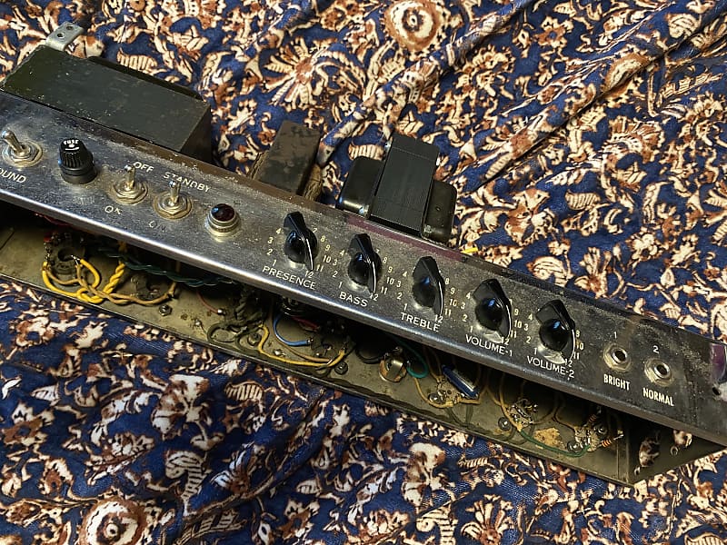 Fender Bassman 5E6 1957 Tweed Working Chassis | Reverb