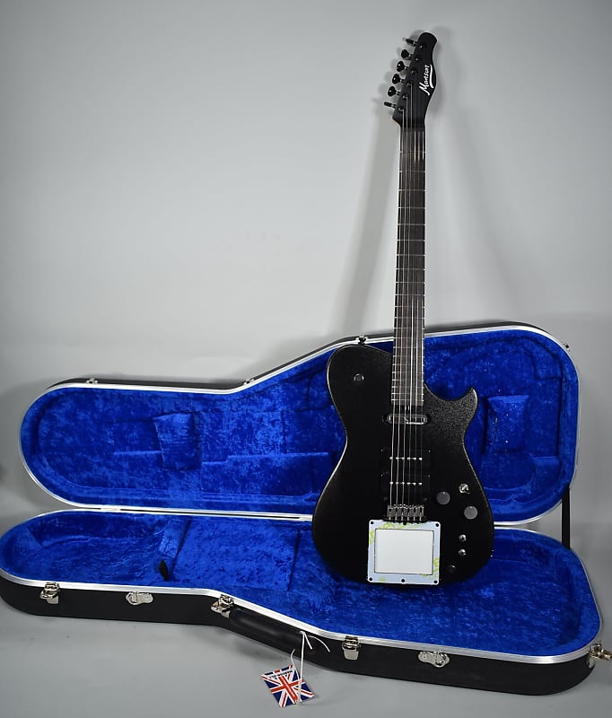 2023 Manson MB-2 Midi Screen Sustainiac Matt Black | Reverb Australia