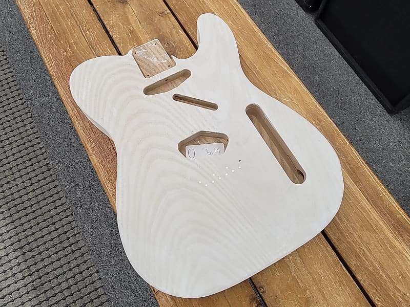 USA Hand Made Tele Body White Blonde | Reverb