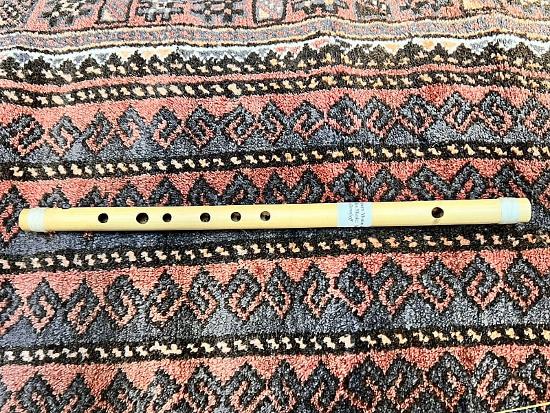 Jeff Whittier (Bansijeff) E Natural Bansuri - 15.25" World | Reverb