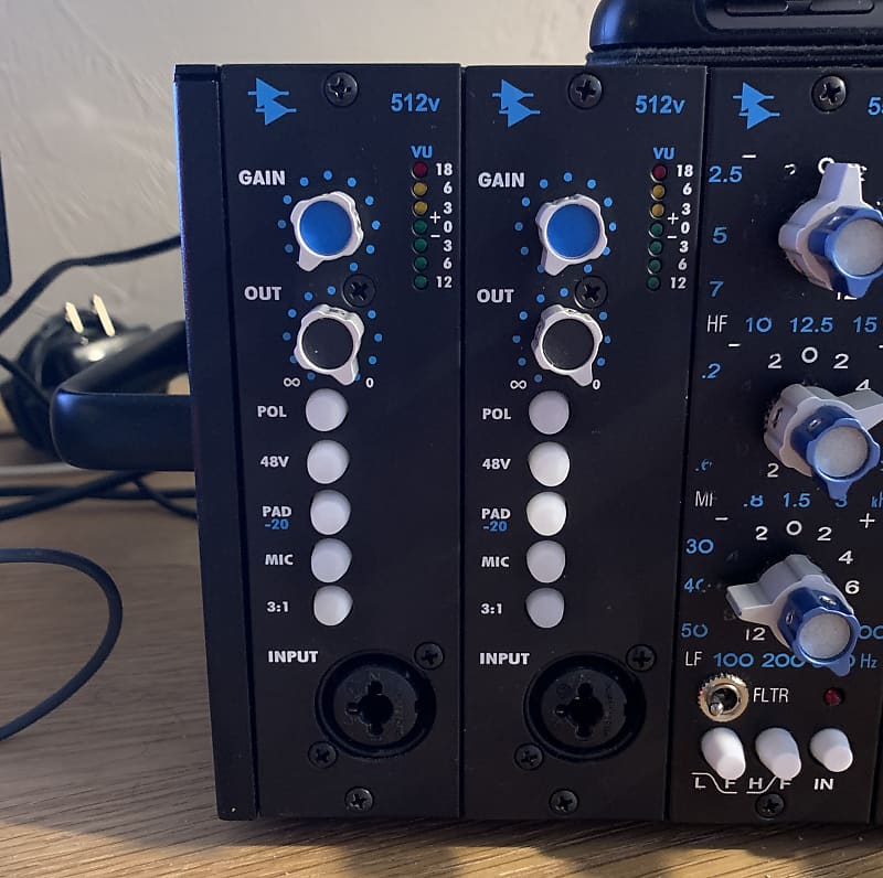 API 512V 500 Series Mic Preamp Module 2016 - Present - Black | Reverb