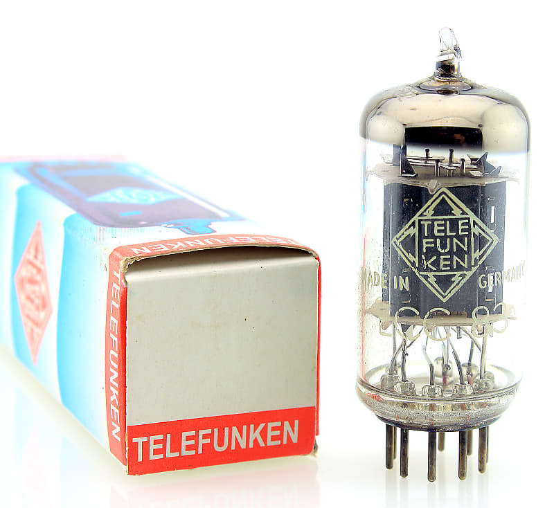 1956 TELEFUNKEN ECC83 12AX7 NOS? VACUUM TUBE | Reverb UK