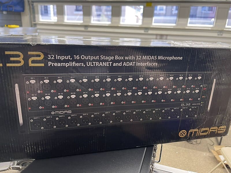 MIDAS DL32 32 Input Digital Stage Box- | Reverb