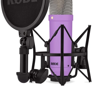 Rode NT1 Signature Series Studio Condenser Microphone Purple | Reverb